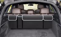 China Premier SUV Truck 4 Pockets 2 Mesh Pouches Car Trunk Hanging Back Seat Storage Bag Organizer for sale