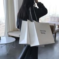 China Luxury Fashion Low Cost High Quality Packaging Bag Laminated Eco Friendly Shopping Paper Bag With Your Own Logo Print for sale