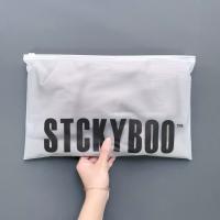 China biodegradable, corn starch, sustainable Customized Logo Zip Lock Bag Matte Zip Bag Waterproof Plastic Packing Bag for sale
