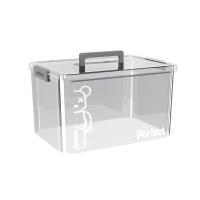 China Clear Plastic Storage Bins – Pantry Organizers & Storage Containers, Cabinet Organizer - Home Organization Must Haves For Kitchen, Laundry Room, Office, Closet, Garage & Freezer for sale