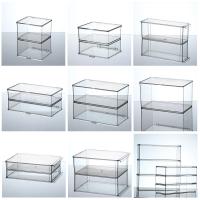 China Clear Stackable Storage Bins With Lids, Large Plastic Containers With Handle For Pantry Organizer And Storage,Perfect For Bathroom,Cabinet,Kitchen,Fridge,Closet Organization for sale
