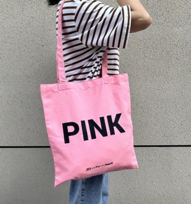 China Promotional Personalized Eco-Friendly Cotton Canvas Tote Bags With Rope Handles Custom Printed Sublimation Blanks Fashion Style For Wholesale for sale