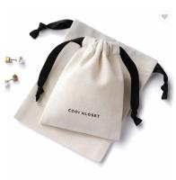 China Multicolor Recyclable Cotton Produce Bags Drawstring Canvas Fabric Candy Bags OEM Pantone Color Printed Cotton Drawstring Pouch Draw String Gift Bag for sale