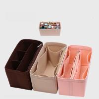 China Purse Organizer Insert, Felt Tote Bag Organizer Insert With Sizes, Handbag Dividers For Inside Purse, Compatible With Long champ, Neverful, Speedy And More for sale