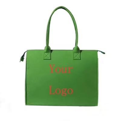 China Thick Felt Storage Bag - Durable Eco-Friendly With A Smooth Texture Fashionable For Daily Commuting A New Favorite Portable Environmental protection Shopping All-match Bag Gift Shopping Bag for sale