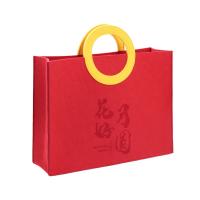 China Eco Friendly Custom Logo Women'S Large Capacity Grocery Felt Bag Reusable Colorful Felt Shopping Tote Bags For Shopping for sale