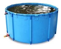 China Custom Logo 10 Ft X 30 Inch PVC Family Above Ground Pool Round Metal Frame Swimming Pool Large Summer Backyard for sale