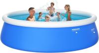 China Inflatable Swimming Pool, Round Inflatable Pools Adult Above Ground, Blow Up Pool, Top Ring Summer Water Party Pools, Outdoor Pool For Backyard Family Size (10FT X 30INCH Inflatable Swimming Pool) for sale