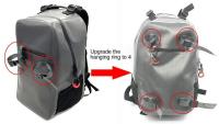 China Waterproof Lure Rod Bag Multifunctional Fishing Gear Bag Outdoor Mountaineering Backpack Computer Bag Fishing Backpack for sale