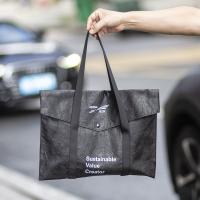 China Washable Tyvek Kraft Paper Shopping Bag Print On Demand High Quality Products Accept Customization Dupont Paper Tote Bag Unique Design Suit Your Preferences for sale