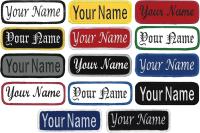 China Name Patches Uniform Patches Work Shirt Patches Embroidered Patches Custom Logo Patches  Embroidery Patches Woven Patches Woven Hat Patches Embroidered Clothes Patches Fashion Logo Patches for sale