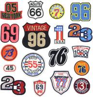 China Custom Logo Embroidery Patches Wholesale Heat Press Designer Woven Patches Iron On Woven Hat Patches Embroidered For Clothes for sale