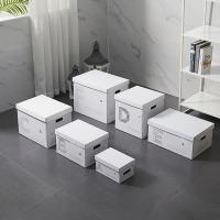 China Moving Boxes With Reinforced Handle And Lids, Kitchen Moving Boxes with Reinforced Handle Lid Packing Supplies for Dishes and Glassware STOR/File Medium-Duty File Storage Boxes, FastFold for sale