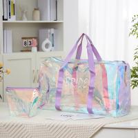 China Large Moving Bags With Zipper And Handles Foldable Storage Duffle Bags Heavy Duty Extra Large Totes For College Dorm Travel Clothes Blankets Bedding Moving (Iridescent) for sale