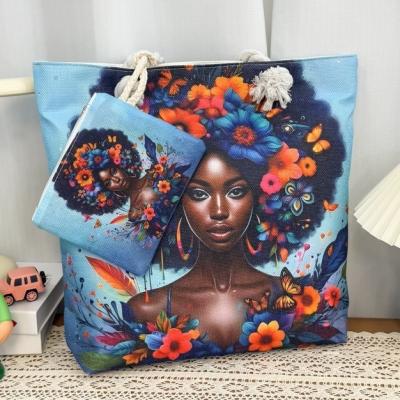 China Canvas Tote Bag for Women, Beach Bag, Large Beach Bags Totes Swim Canvas Tote Shoulder Bag Water Resistant Bags For Gym Travel Daily for sale