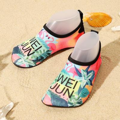 China New Children'S Beach Shoes With Cartoon Soft Soles And Non-Slip Printing, Outdoor Wading And Creek Tracing Shoes, Indoor Socks And Shoe Covers for sale