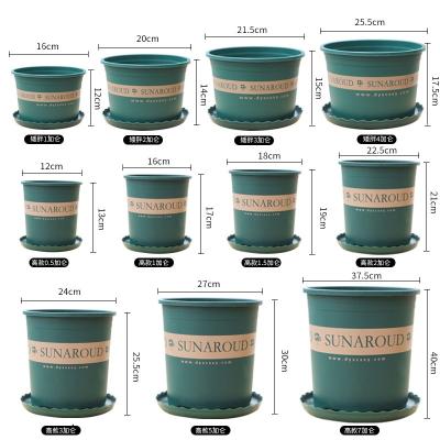China Nursery Pot Plant Grow Sturdy Flower pots in Bulk Price Gallon Durable Nursery Pot Garden Flower Pots Nursery Plant Container Kit With Matching Pallets for sale