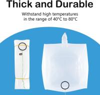 China IBC Tote Cover,IBC Water Storage Tank Liner Bag For 275 Gallon,20c Thickness Clear Protective Liner Bags,Protection Accessories For 1000L Rain Catcher Barrel(Only Lining Bag) for sale