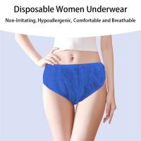 China Disposable Fabric Heart Shape Strapless c String Thong Lady Panties Underwear for Women Disposable Underwear Panties Portable Cheap Women Underwear Disposable Nonwoven Underwear for sale