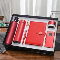 China Corporate Business Gift Promotional Diary Custom Luxury Promotional Mug Water Bottle And Notebook Note Book Gift Set for sale