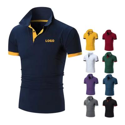 China Unisex Solid Pattern Yarn Dyed High Quality Cotton Knitted Fabric Men'S Oversized Plain T-Shirt Anti-Wrinkle Anti-Shrink School Uniform Sport Dry Fit Printed T Shirt Golf Polo Polyester Polo Shirt for sale