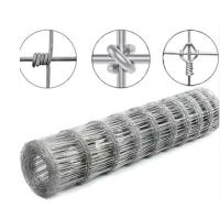 China 14 Gauge 4ft × 328ft Cattle Fence Panels, Farm Fence Grassland Fencing, For Yard Garden And Animal Protection Galvanized Fixed Knot Farm Fencing Wire for Deer Cattle Sheep Safety Use for sale