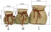 China Handmade Woven Basket, Bamboo Baskets, Wall Hanging Basket For Fishing, Bamboo Decorative Storage Bins For Organizing PE Baskets Polypropylene Basket Pp Yarn Basket Wooden Room Dividers Bamboo Room for sale