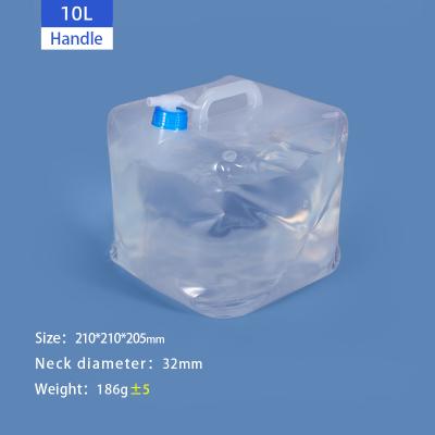 China Collapsible Water Container With Spigot, Foldable Camping Water Container Portable Camping Storage Carrier Jug For Outdoors Hiking Emergency Kit Backpack for sale