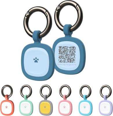 China QR tag Ring Pet Tag QR Code Tag Silicone tag rubber tag Personalized Metal Text Stainless Steel Diy Custom Logo Necklace Pet Dog ID Handmade Gifts China Jewelry Pendant Hang Name Tag for sale