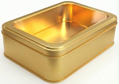 China Pack Rectangular Tin Boxes With Lids, Empty Hinged Tins, Metal Storage Organizer Tins For Candy, Treats, Gifts, Favors And Crafts Multipurpose Tin Box, Valentines Day Gifting Tin Box for Gift Giving for sale