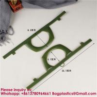 China Hard Handle Hanger For Bag, Bag With Handle, Bag With Hanger, PLASTIC HANDLE PLASTIC HANGER HANDLE BAG HANGER BAG Wholesale Plastic Detachable Bag Handle Packaging Bag Handles Hanger Bags Accessories for sale