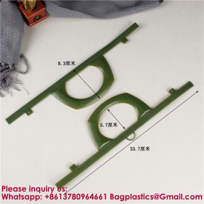 China Hard Handle Hanger For Bag, Bag With Handle, Bag With Hanger, PLASTIC HANDLE PLASTIC HANGER HANDLE BAG HANGER BAG Wholesale Plastic Detachable Bag Handle Packaging Bag Handles Hanger Bags Accessories for sale