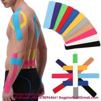 China Cotton Precut Kinesiology Tape Waterproof Sports Strapping Tape For Physical Therapy Athlete Breathable Adhesive Physical Therapy Elastic Sport Athlete Training Kinesiology Tapes for sale