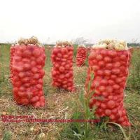 China Potatoes Woven Leno Mesh Net Bag 50 Kg For Packing Onions And Oranges Leno Plastic Mesh Bag for Vegetables and Fruit Package From China Supplier Mesh Bag Sacks for Garlic Cabbage Onion for sale