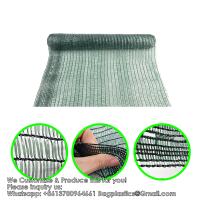 China Wholesale HDPE Knitted Mono Black Shade Net UV Resistant Dark Green Shade Net for Backyard Or Garden Dark Green 45GSM Shade Net For Patio and Canopy Cover for sale