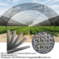 China Shade Net 70% Agricultural Green House Shade Net Manufacturing Agricultural Uv Protection Dark Green Lightweight Shading Net for sale