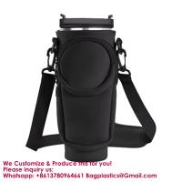 China Water Bottle Carrier Bag for Stanley Cup 40/30oz with Phone Holder Pockets, Neoprene Water Bottle cup Holder Pouch Bottle Carrier Bag Stanley Cup bag Stanley Cup sleeve Stanley Cup holder for sale
