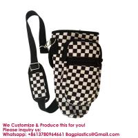 China Water Bottle Carrier Bag Holder 40 Oz Tumbler Cup Accessories Neoprene Pouch Sleeve With Adjustable Crossbody Strap for sale