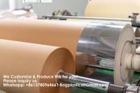 China Eco-Friendly Kraft Paper Tape, Biodegradable Kraft Paper Tape, Recyclable Writable Packing Tape, Non-Coated Surface For Masking, Sealing for sale