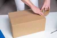 China Recyclable Packaging Tape Self Adhesive Box Tape For Shipping, Sealing, Moving & Masking Eco-Friendly Kraft Paper Tape, Biodegradable Heavy Duty Packing Tape for sale