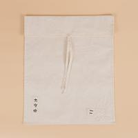 China OEM ODM Logo Size Reusable Cotton Fabric Dust Bag, Cover Bags, 100% Natural Muslim Cotton Envelope Gift Packaging Pouch Dust Bag For Clothes Lingerie Storage for sale