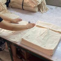 China OEM ODM Logo Size Reusable Cotton Fabric Dust Bag, Cover Bags, 100% Natural Muslim Cotton Envelope Gift Packaging Pouch Dust Bag For Clothes Lingerie Storage for sale