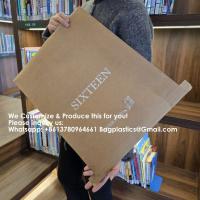 China Custom Printed Design Clothing Courier Package Shipping Poly mailer Paper Mailer Biodegradable Kraft Cardboard Mail Envelope Paper Mailing Bag for sale