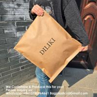 China Custom Printed Design Clothing Courier Package Shipping Poly mailer Paper Mailer Biodegradable Kraft Cardboard Mail Envelope Paper Mailing Bag for sale