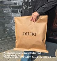 China Custom Printed Design Clothing Courier Package Shipping Poly mailer Paper Mailer Biodegradable Kraft Cardboard Mail Envelope Paper Mailing Bag for sale