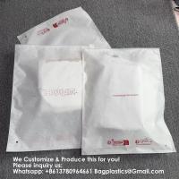 China stencil tissue paper Bag, Stencil paper bag, Glassine Paper, Custom Printing Cotton Paper Biodegradable Compostable PLA Corn Starch CPE EVA Eco Friendly Zipper Garment Plastic Clothing Packaging Bag for sale