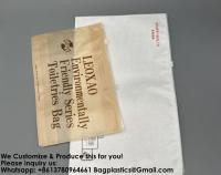 China stencil tissue paper Bag, Stencil paper bag, Glassine Paper, Custom Printing Cotton Paper Biodegradable Compostable PLA Corn Starch CPE EVA Eco Friendly Zipper Garment Plastic Clothing Packaging Bag for sale