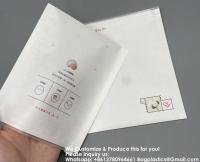 China stencil tissue paper Bag, Stencil paper bag, Glassine Paper, Custom Printing Cotton Paper Biodegradable Compostable PLA Corn Starch CPE EVA Eco Friendly Zipper Garment Plastic Clothing Packaging Bag for sale