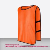 China Soccer Bibs Football Jersey Oversized T Shirt Regular T-Shirt Cotton T Shirt Polyester T Shirt Polo Reversible Soccer Bibs Zip Hoodies Sweatshirt Singlet Safety Vest Baseball Cap Fitness Shirt for sale