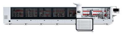 China CR-838LASER Straight Edge Bander with 28.87KW Total Power 15-23m/min Feed Speed and Automatic Lifting of Compression Beam for sale